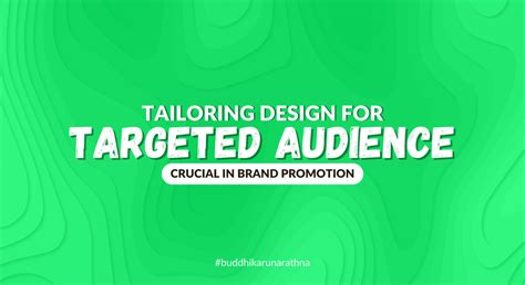 Tailoring Design For Targeted Audience Crucial In Brand Promotion