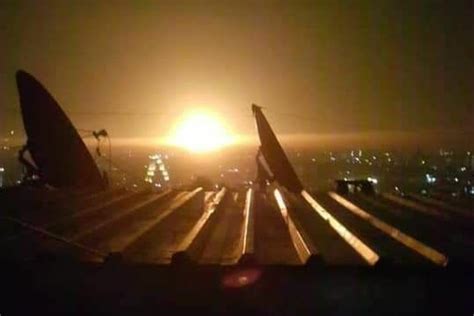 Video Syrian Air Defenses Shot Down Israeli Missiles Over Damascus