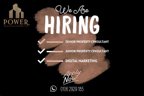 Duaa Emara On Linkedin Power Real Estate Is Hiring Now Senior Property