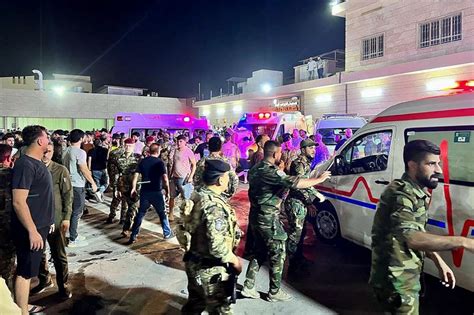 At Least 100 Dead In Iraq Wedding Fire