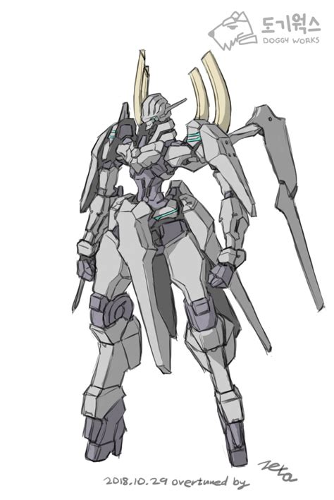 우주전함 티라미스 듀란달 오버튠 네이버 블로그 Robot illustration Character design