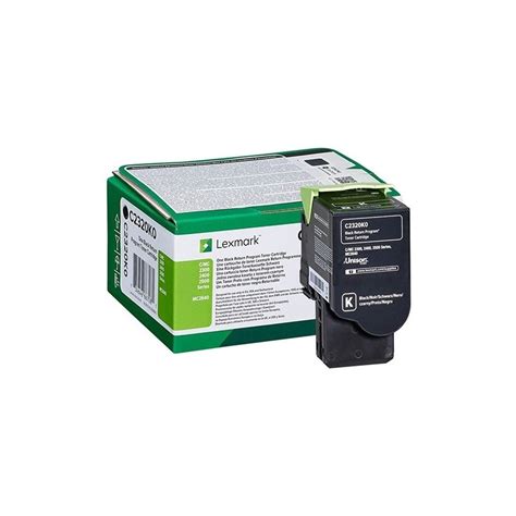 Lexmark C2350K0 Black Return Program Toner Cartrid Burintel