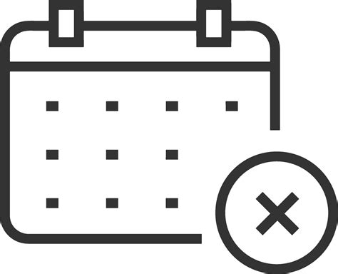 Calendar Icon Symbol Vector Image 42545100 Vector Art At Vecteezy