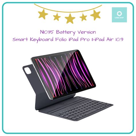 Jual N1035 Battery Version Smart Keyboard Folio Ipad Pro