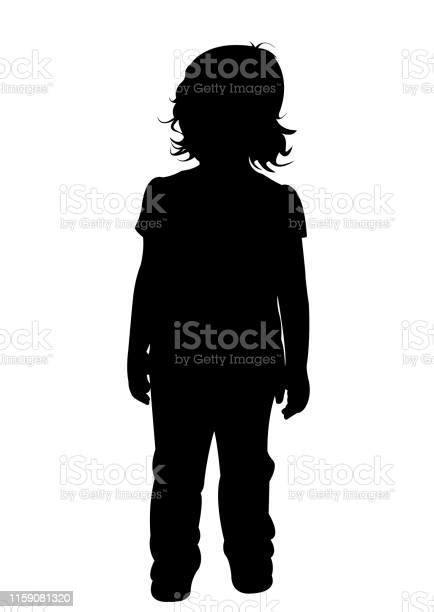 자식 바디 실루엣 벡터 검은색에 대한 스톡 벡터 아트 및 기타 이미지 검은색 벡터 사람들 Istock