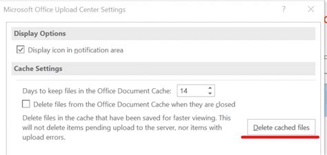 An Error Occurred When Accessing The Office Document Cache FIX
