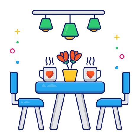 Premium Vector Trendy Vector Design Of Dating Table