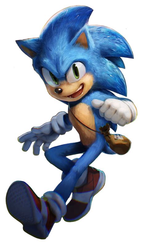 Movie Sonic Render 6 Png By Oscmayne On Deviantart