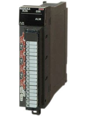 R DA Mitsubishi Electric Analogue Output Module VDC Distrelec Sweden