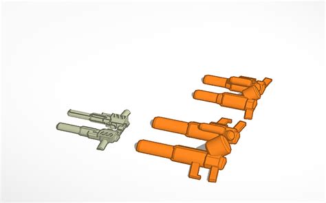 3d Design Transformers Guns Tinkercad
