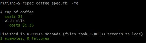upping your rspec game with documentation formatter