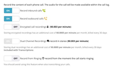 Configure Call Settings CallTrackingMetrics Ticket Portal