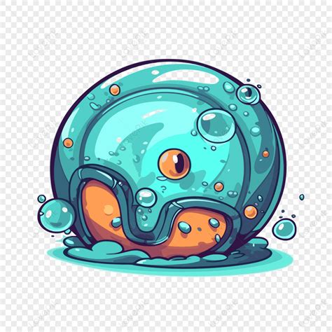 물 거품 벡터상표클립 아트만화 Png 일러스트 무료 다운로드 Lovepik