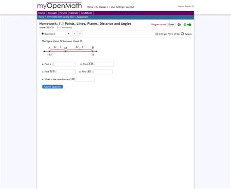 Solved The Figure Shows M Between A And B A Find X B F Chegg Com