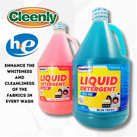 He Liquid Detergent High Efficiency High Grade Gallon Shopee