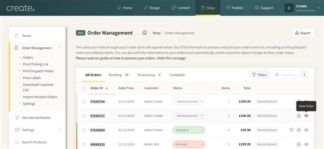 How To Add Tracking Details To An Order Create Net