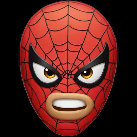 Spider Man Face Emoji Ai Emoji Generator