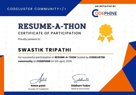 Swastik Tripathi On Linkedin Resumeathon