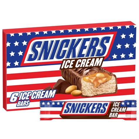 Snickers Ice Cream Bar Box