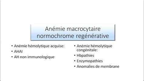 Anémie macrocytaire YouTube