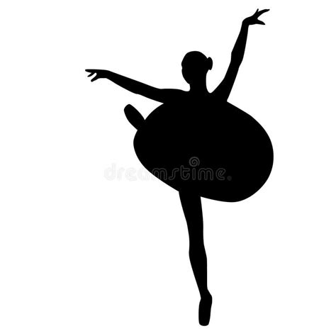 Ballettt Nzerschattenbild Durch Crafteroks Vektor Abbildung