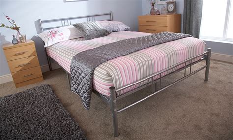 Recess Metal Bed Frame Groupon