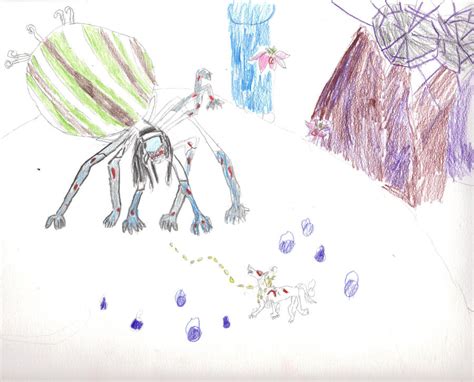 Okami Spider Queen Battle By Neomidna79 On Deviantart