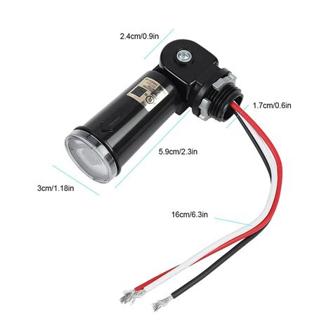 Interruptor Fotoeléctrico Sensor De Luz Led De 120 V Control
