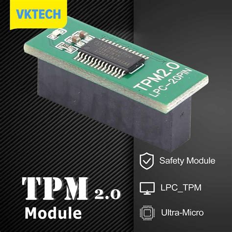 Vktech Tpm 20 Encryption Security Module Windows 11 Upgrade Test