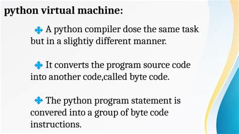 Python Virtual Machine Concept Nkavithapptx