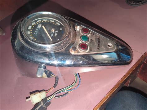 1997 2009 Kawasaki Vulcan 500 Ltd Vulcan 800 Classic Speedometer Kph With Cover And Indicator