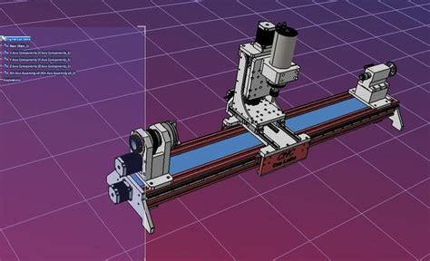 Original小型数控车削车床3d数模图纸 F3d Igs Step格式
