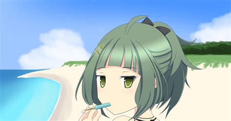 マギアレコード 水着みゃーこ先輩 ジュンポ二のイラスト Pixiv