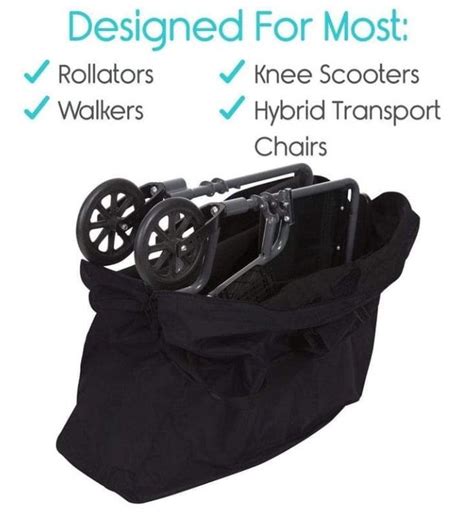 Your Medical Store Rollator Walker Carry Bag