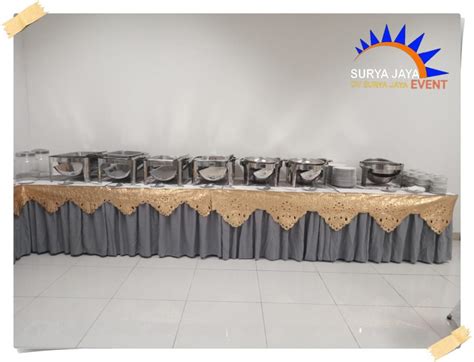 Meja Prasmanan Surya Jaya Rental Equipment 0877 8057 7743