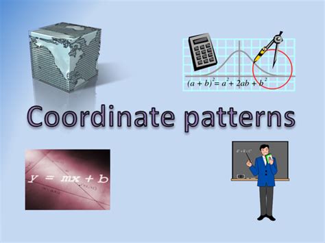 Coordinate Patterns Teaching Resources