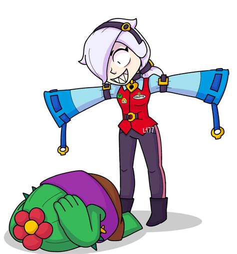 Colette T Posing [brawl Stars] By Lazuli177 On Deviantart