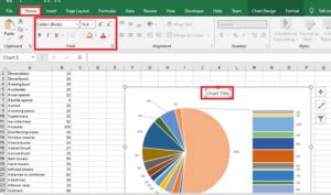 How To Create Bar Of Pie Chart In Excel Computing Net