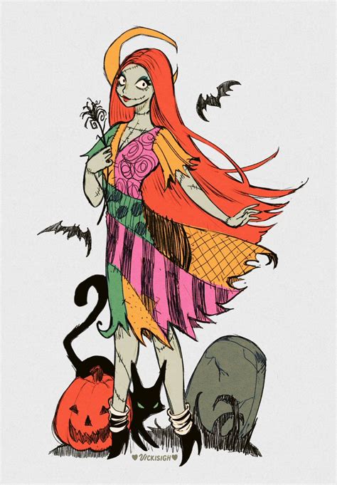 Julu 🌙 🖤 On Twitter Rt Vickisigh Boo Happy Halloween From Sally 🎃🦇🪦