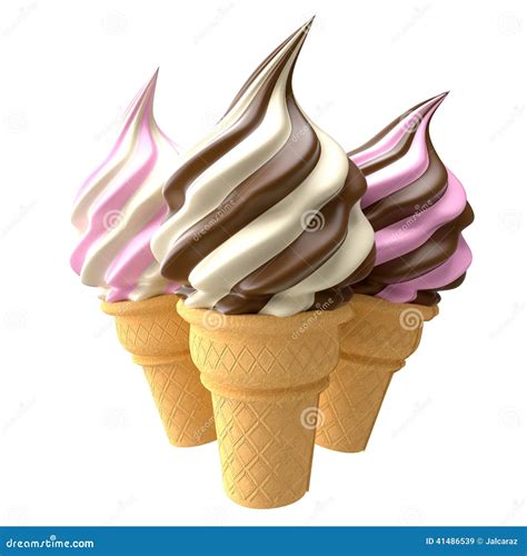 Assorted Ice Cream Stock Illustration Illustration Of Variety 41486539