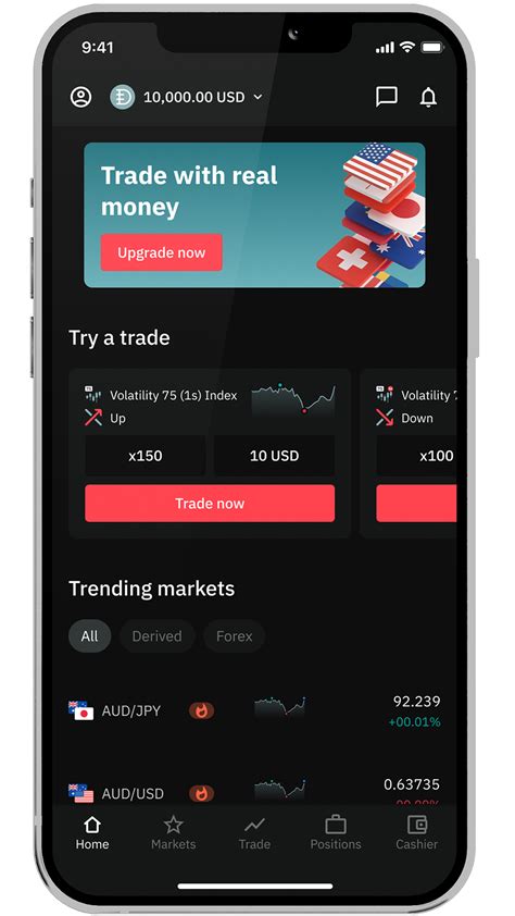 Deriv Go Online Trading App Its All Widgets