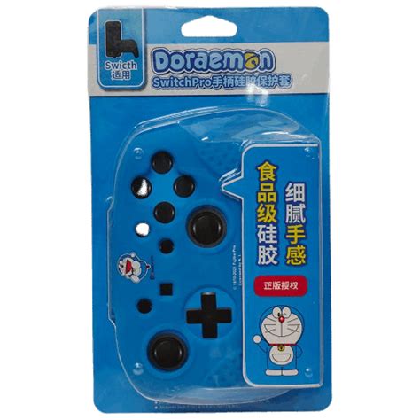 Iine Doraemon Silicon For Nintendo Switch Pro Controller Blue Ps
