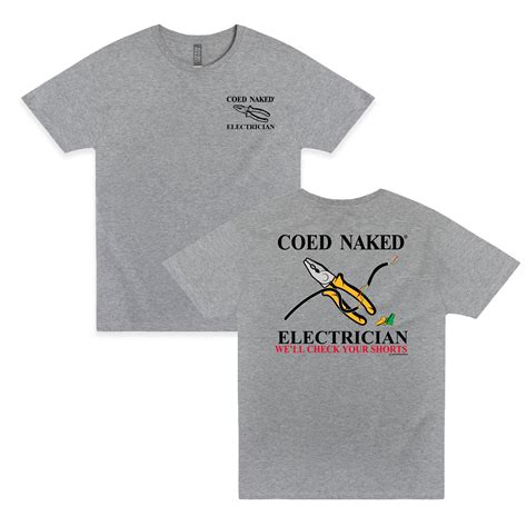 Coed Naked Tennis Shirt Coed Naked Clothing