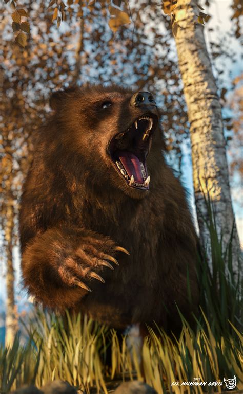 Bear Naked By Lilmichigandevil
