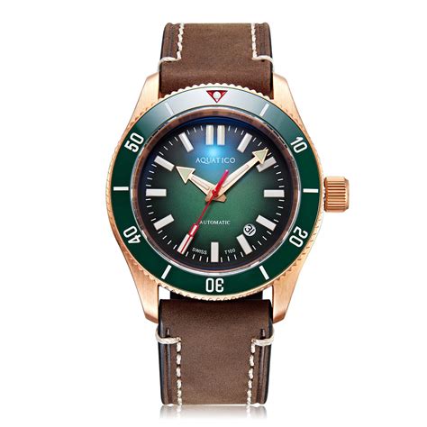 Aquatico Super Star Бронзовые Механические часы | AliExpress