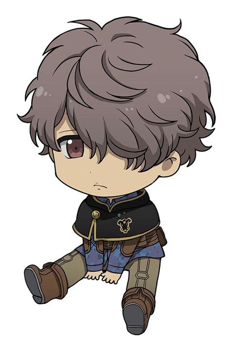Chibi Gauche Chibi Black Clover Manga Black Clover Anime