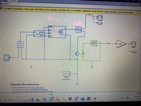 solved simscape simulink help modify the model so that you