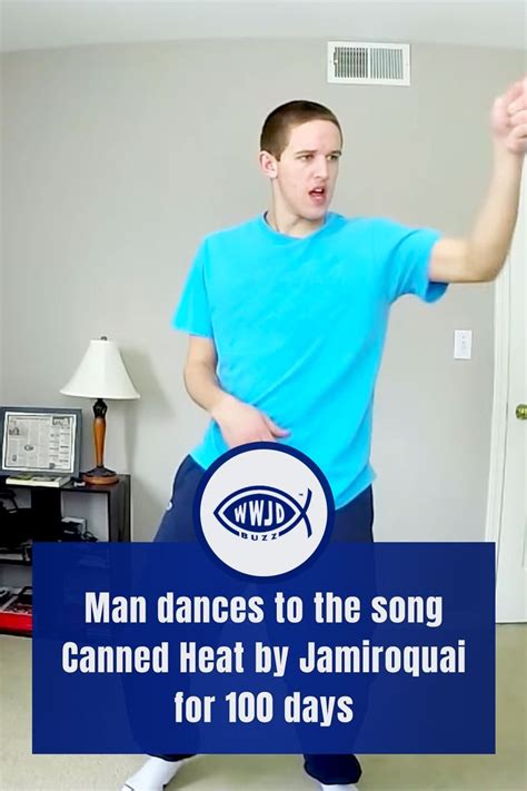 Man Dances To Canned Heat By Jamiroquai For 100 Days