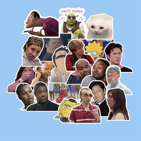 Tiktok Meme Stickers Etsy De