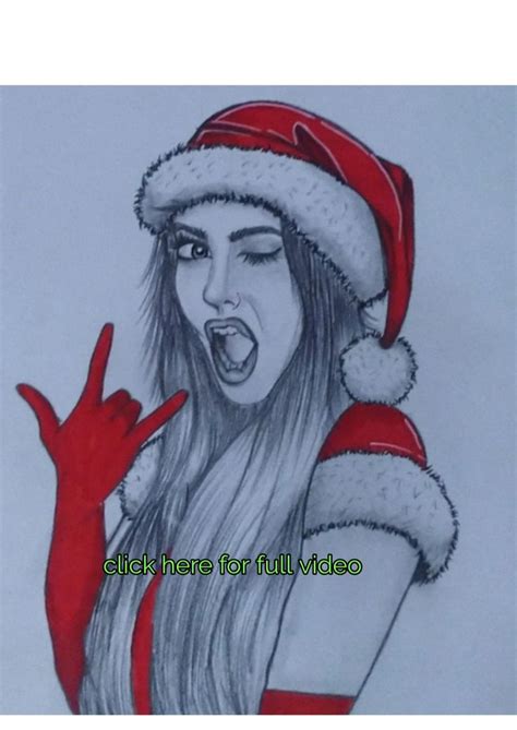 how to draw lady santa claus santa claus drawing how to draw santa